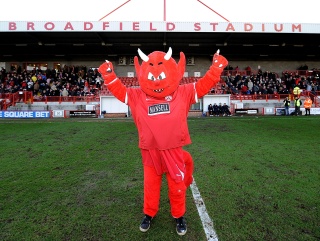 Crawley Town will have more Red Devils than their mascot to contend ...