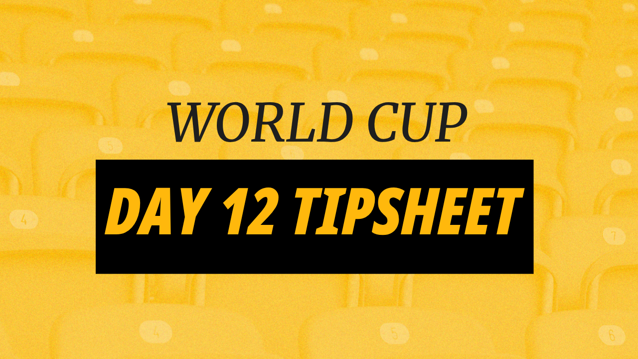 World Cup Tips for Day 12 – best bets and predictions