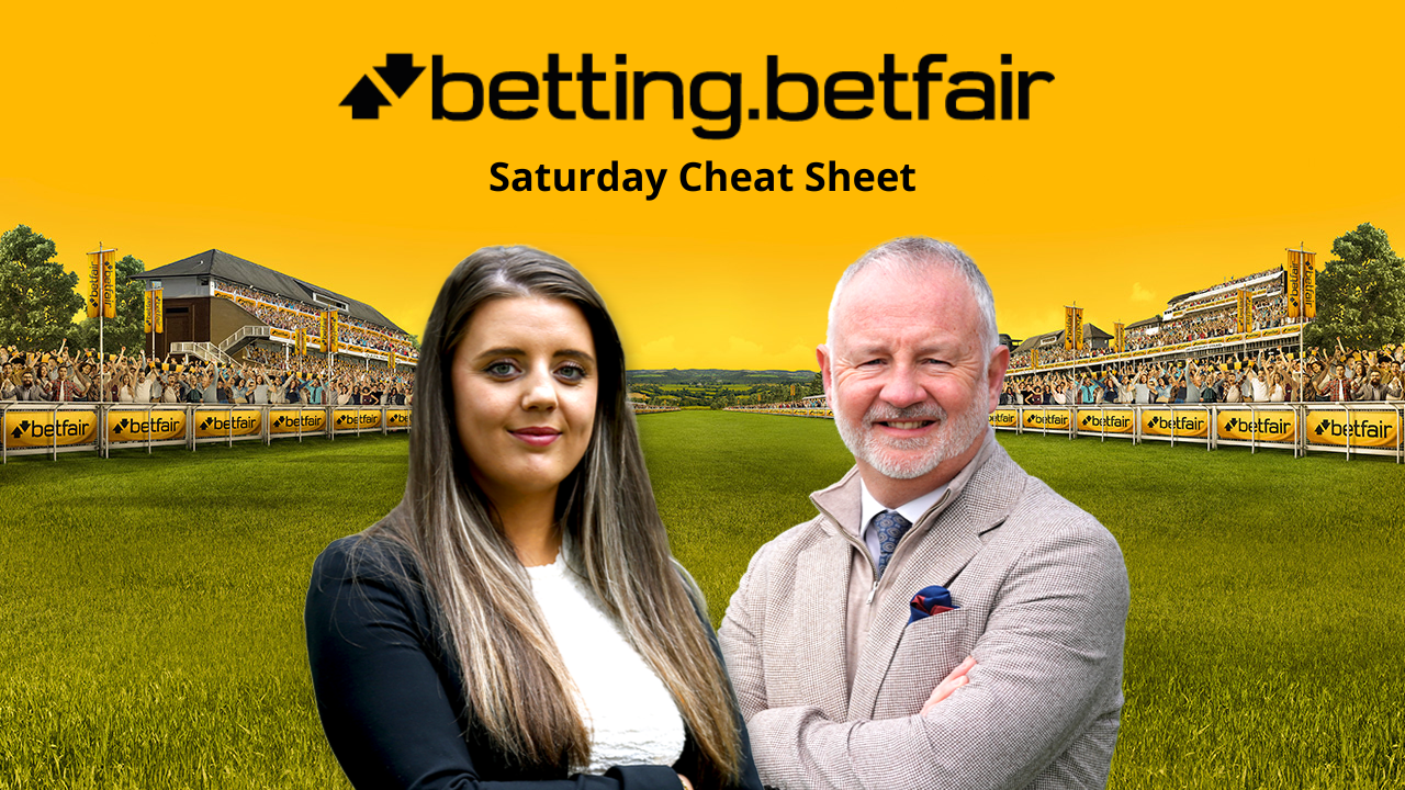 Saturday Racing Tips Cheat Sheet from Betfair's top tipsters